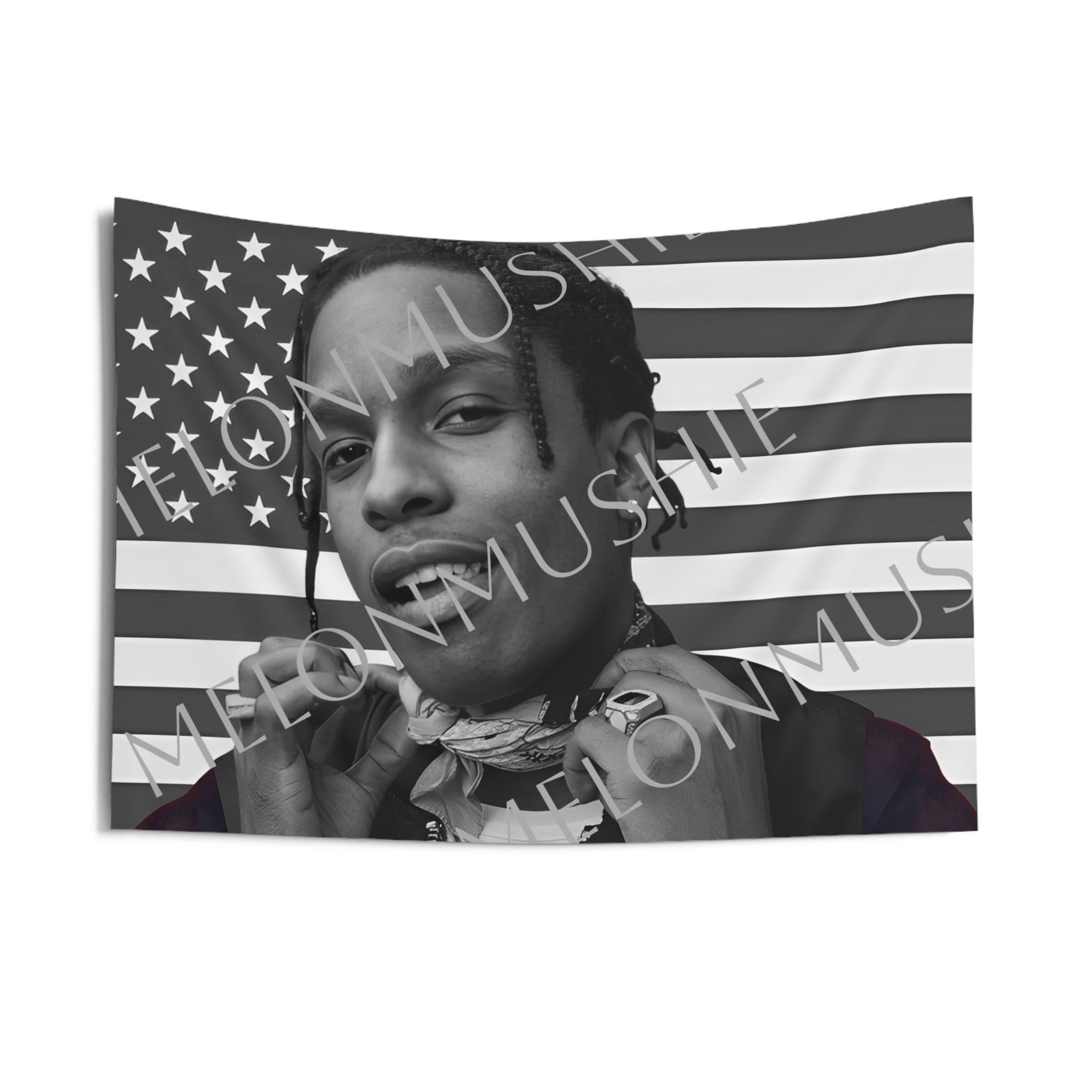 Eminem FREE TRACKED Shipping Pink American Flag Wall Tapestry/ Wall ...