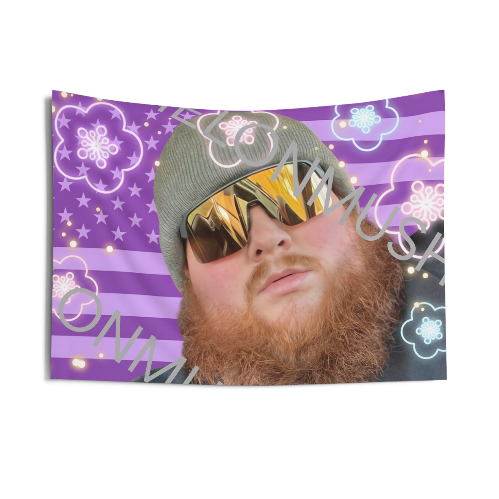 Caseoh American Flag Tapestry/free TRACKED Shipping/wall Art/twitch ...