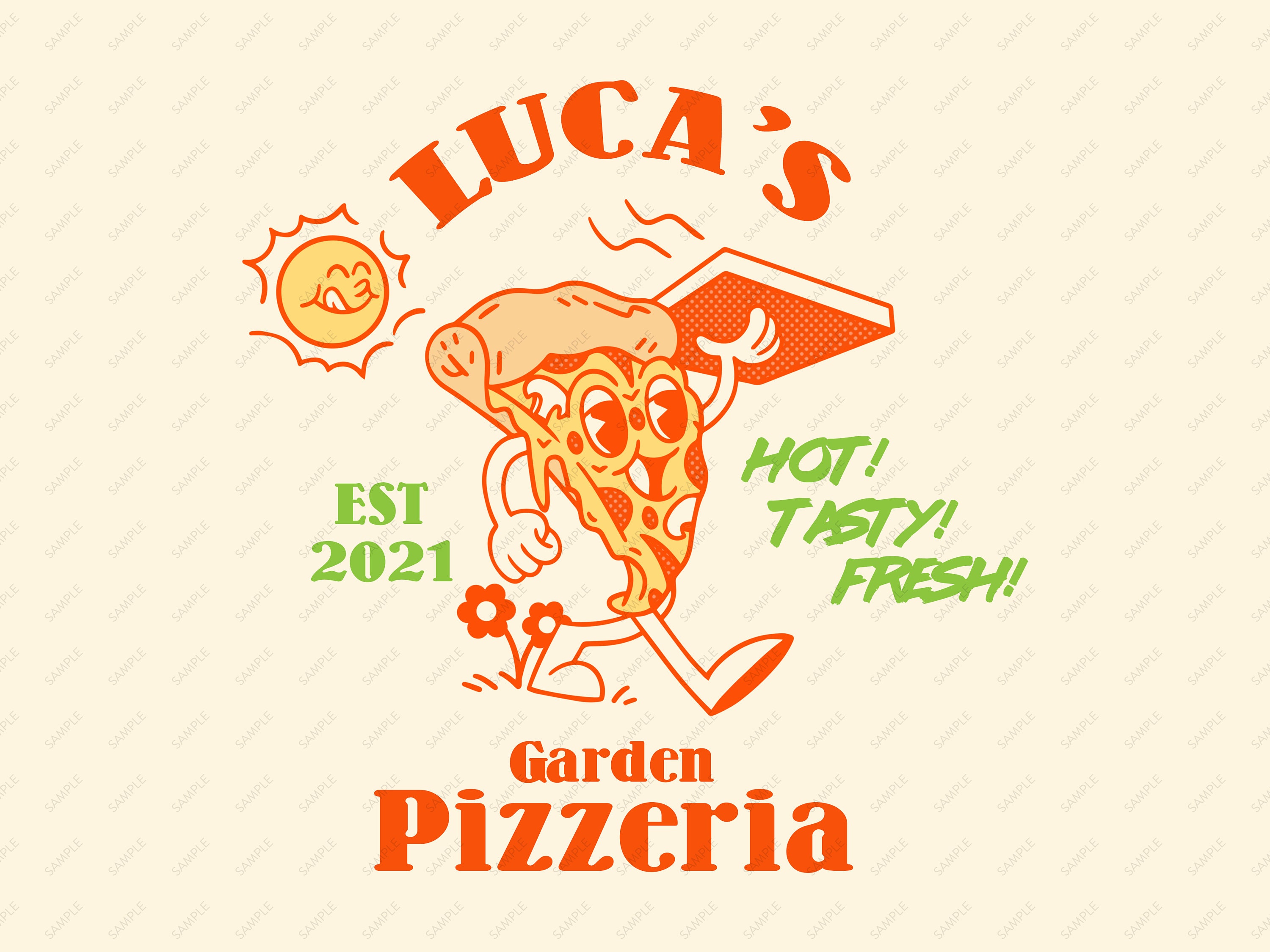 Personalised PIZZA Metal Aluminium Sign Kitchen Garden Cafe | Etsy