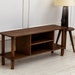 Tv Stand With Storage Console, Modern Walnut Television Livingroom ...