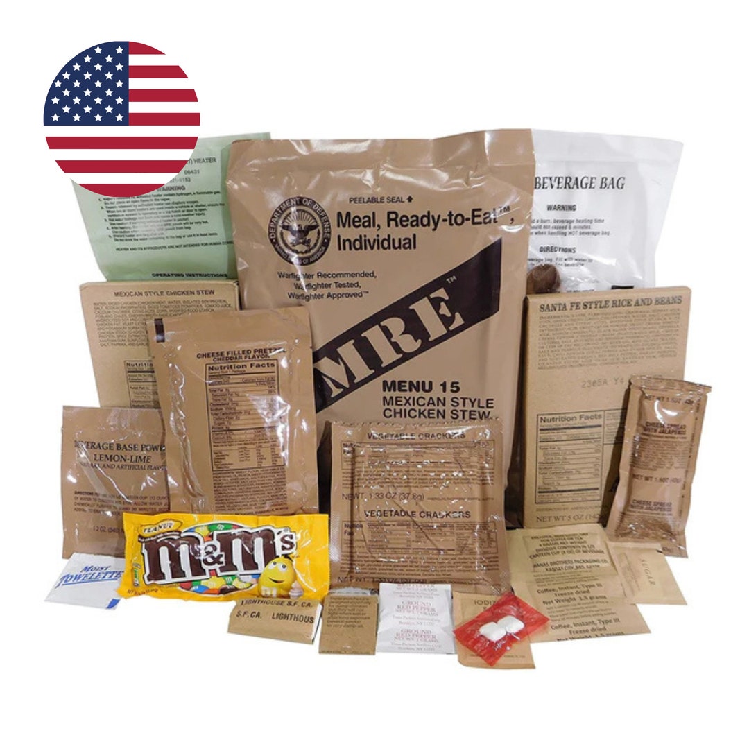 Military Surplus MRE Variety 4-pack - Etsy Australia