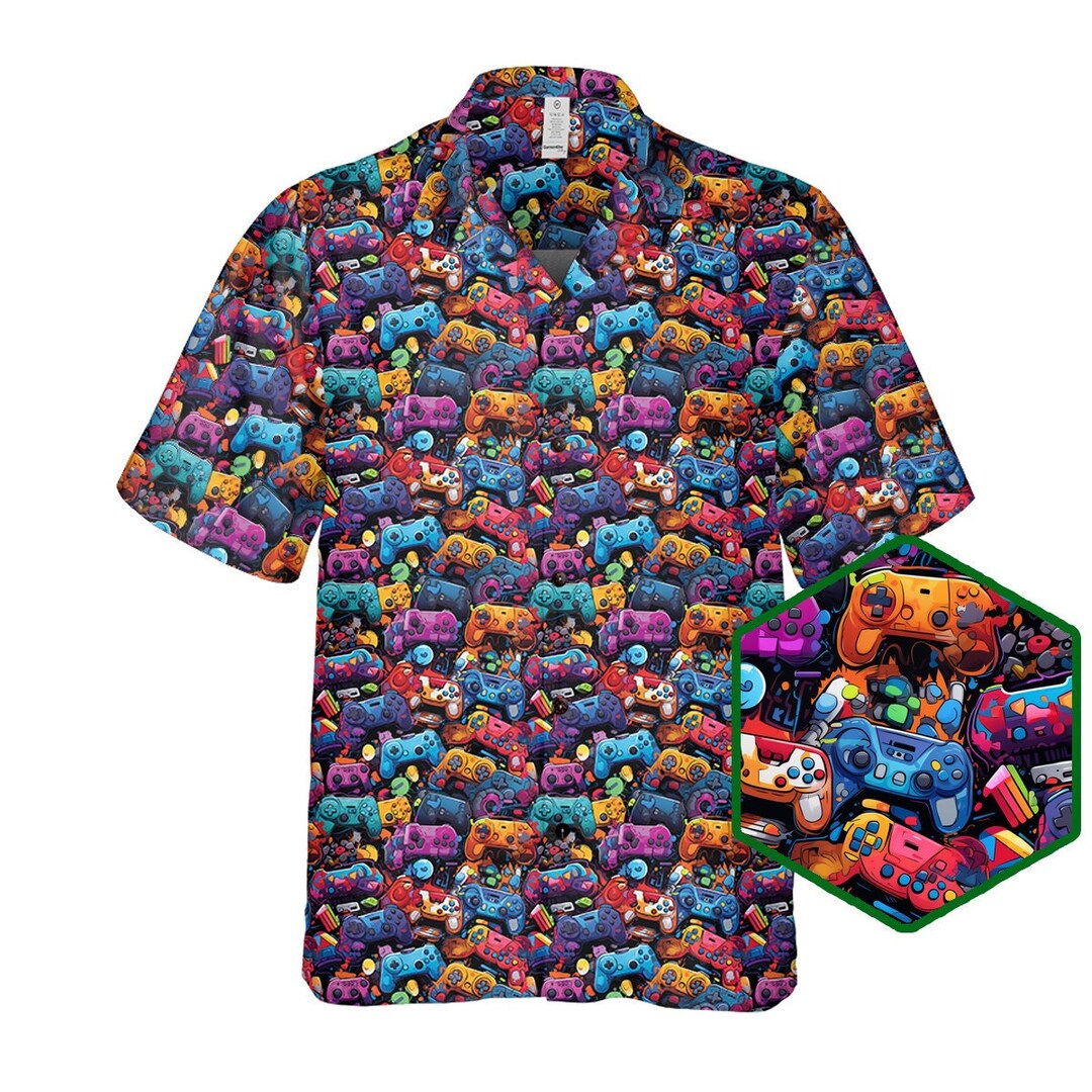 Video Game Shirt, Game Controller Shirt, Joystick Shirt, Video Game ...