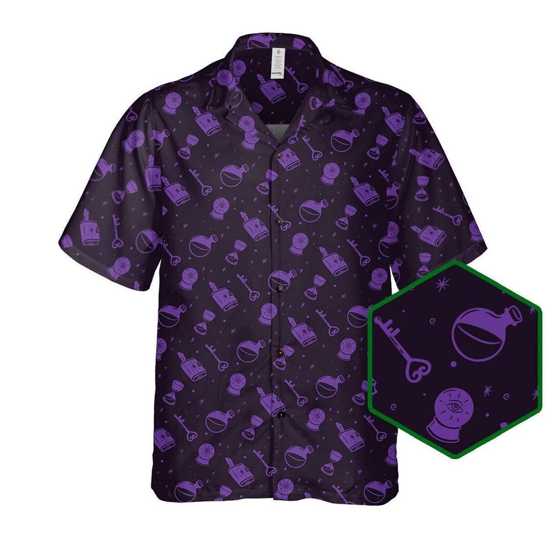 Potion Bottles Shirt, Dnd Magic Shirt, Dnd Hawaiian Shirt, Dice Shirt ...