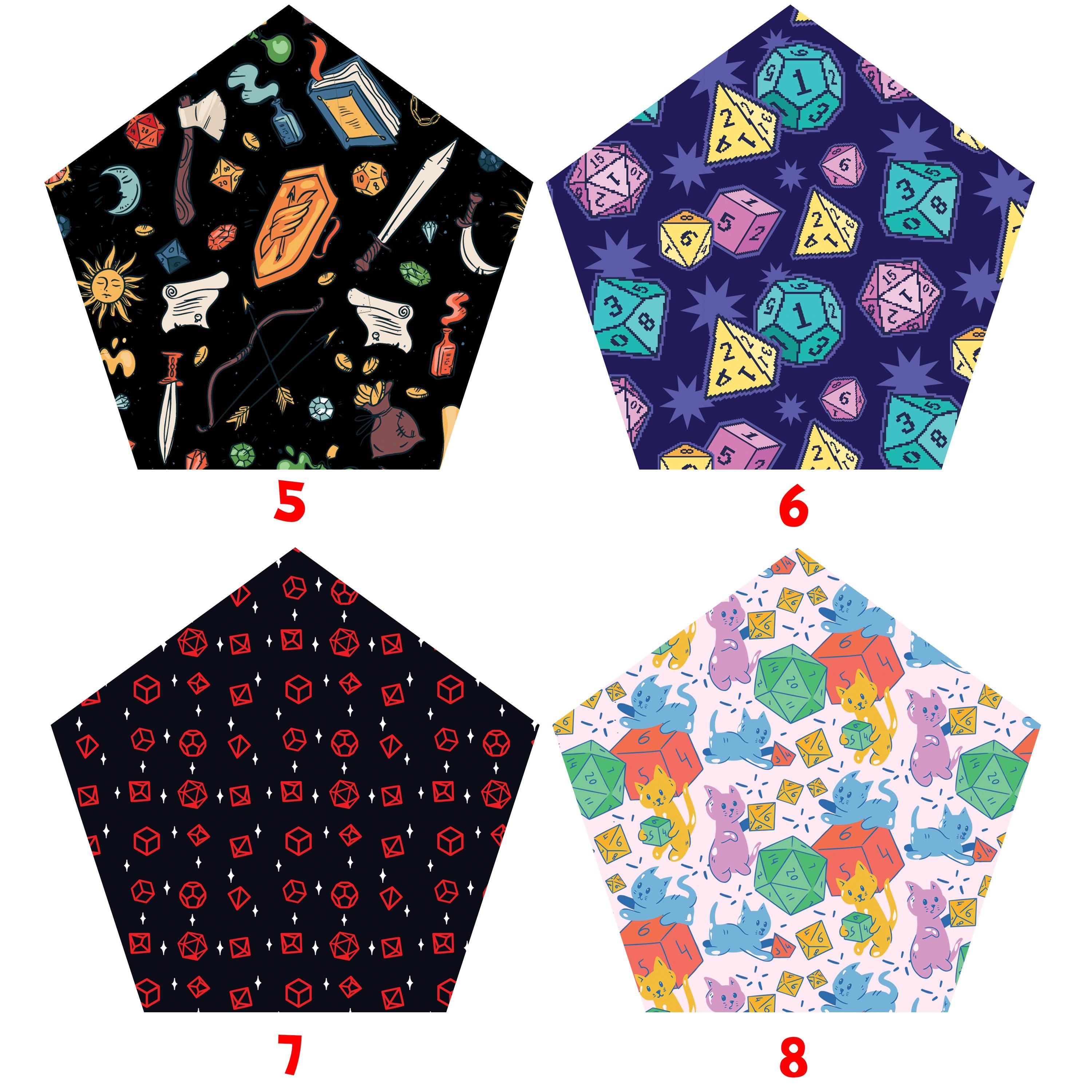Dnd Oven Mitts & Pot Holder Set: Dungeons and Dragons Dice Kitchen ...