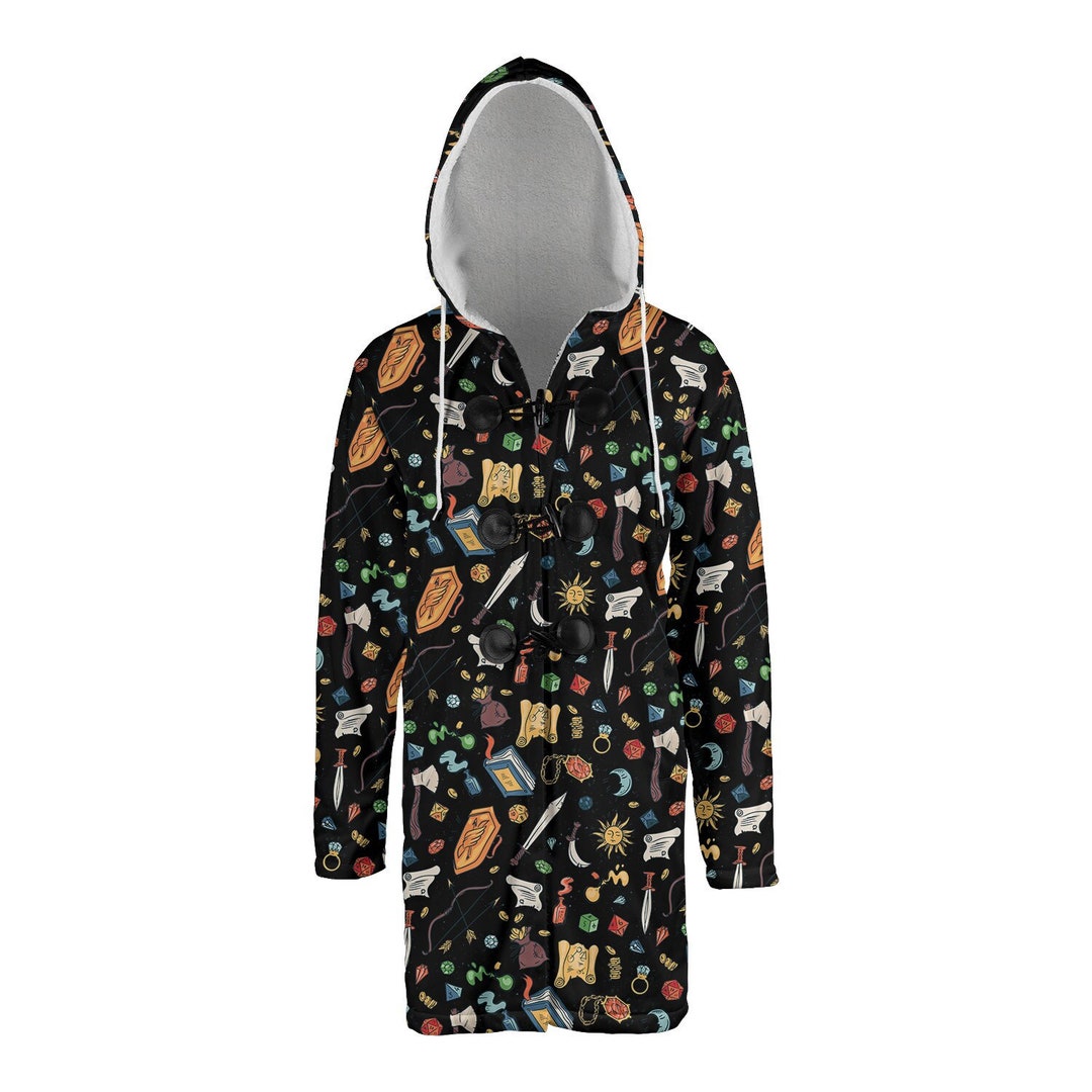 Dnd Theme Cloak, Dnd Items Hooded Cloak, Dnd Cloak Coat, Dungeons and ...