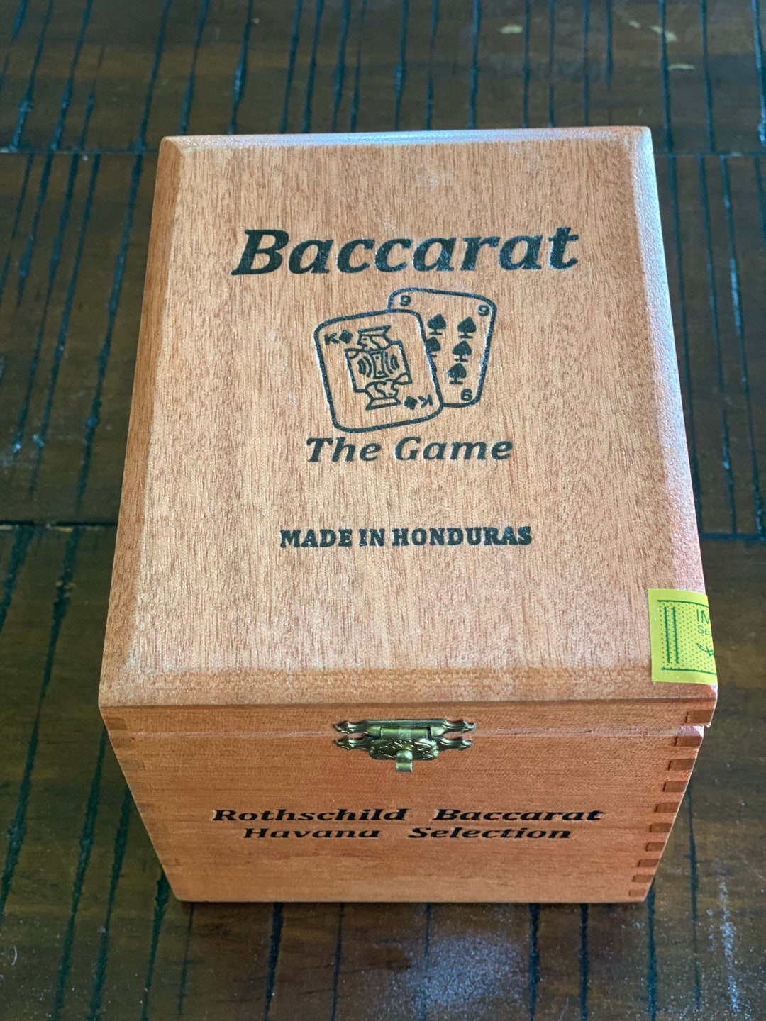 Baccarat Rothschild Cigar Box - Etsy Denmark