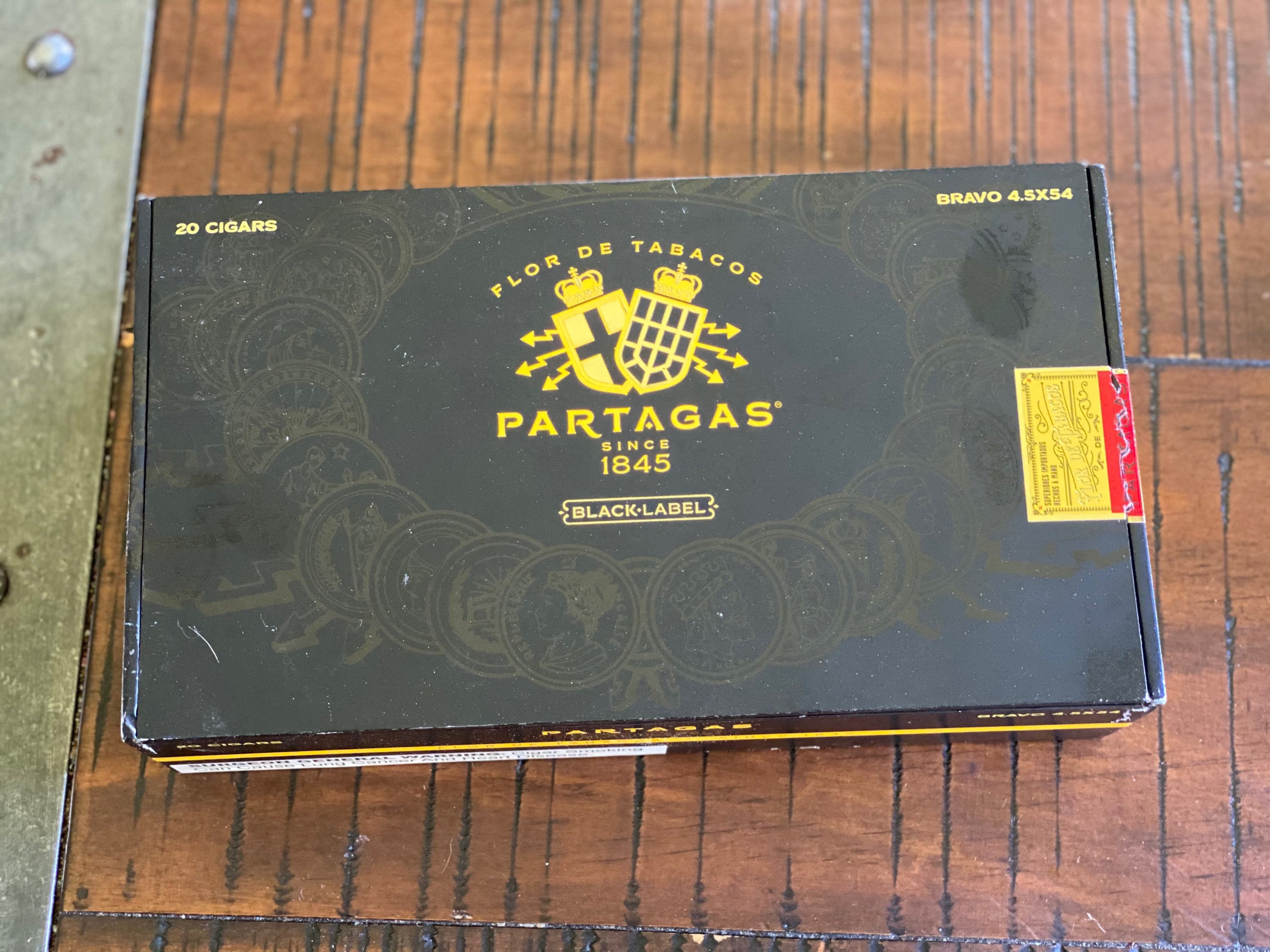 Partagas Black Label Cigar Box - Etsy Sweden