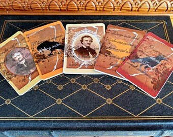 Edgar Allan Poe Sticker Poe Yinyl Sticker Literary Stickers - Etsy