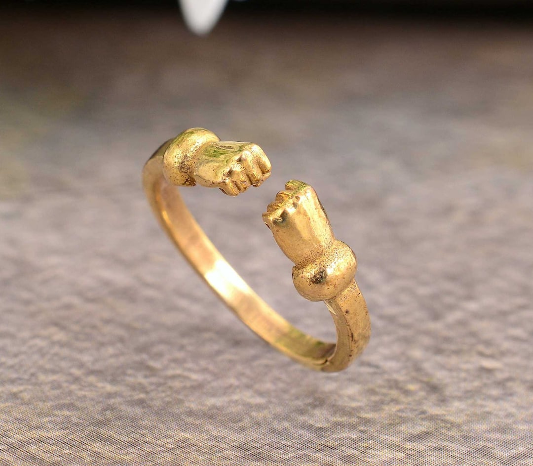 Adjusttable Fist Ring, Double Fist Ring, Fighting Ring/ Strength Hand ...