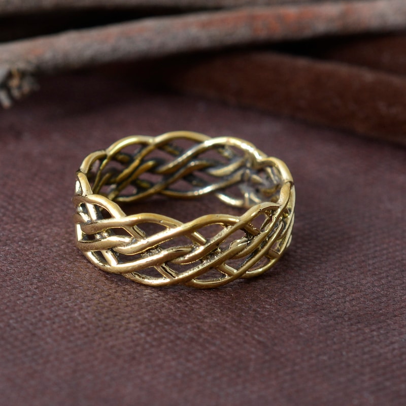 Hand Woven Ring - Etsy