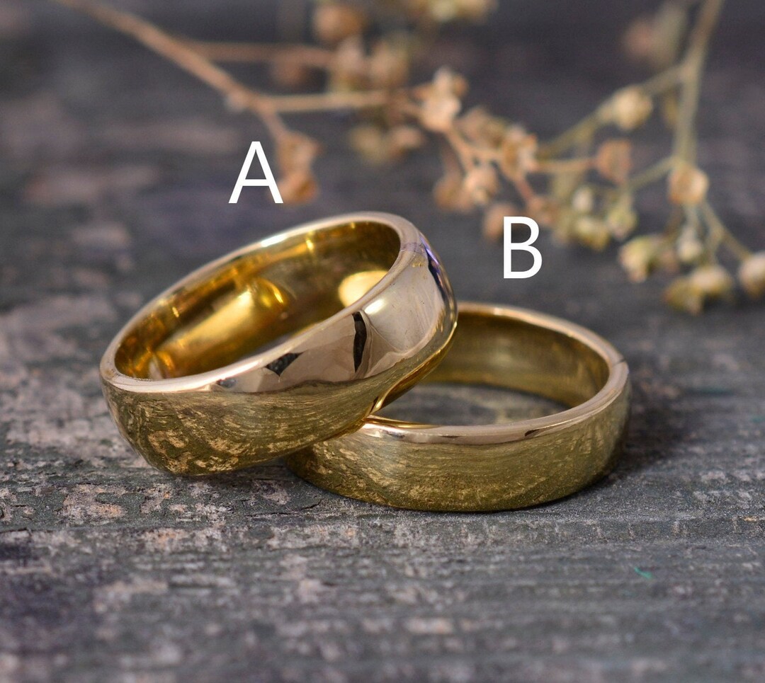 Cigar Band, Plain Brass Ring, Brass Band Ring, Vintage Band, Wide Band ...