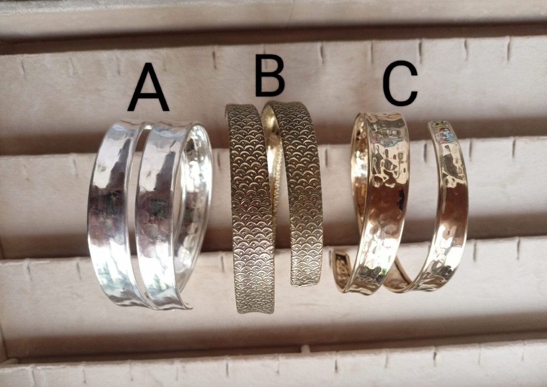 Minimalist Arm Cuff, Gold Arm Band, Gold Upper Arm Cuff Bracelet ...