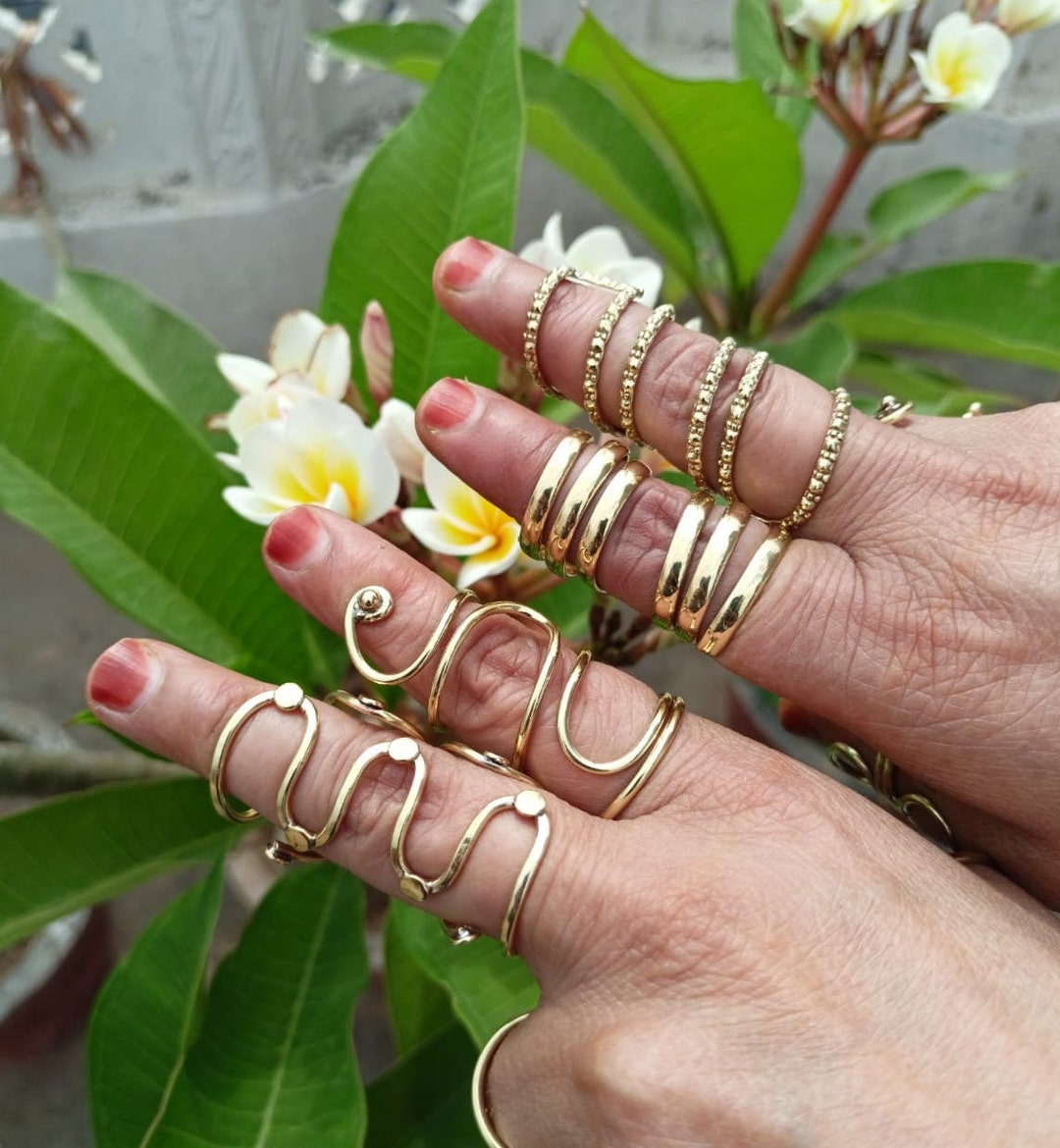 Splint Brass Rings, MCP Hyperextension Splint, Arthritis Rings, Trigger ...