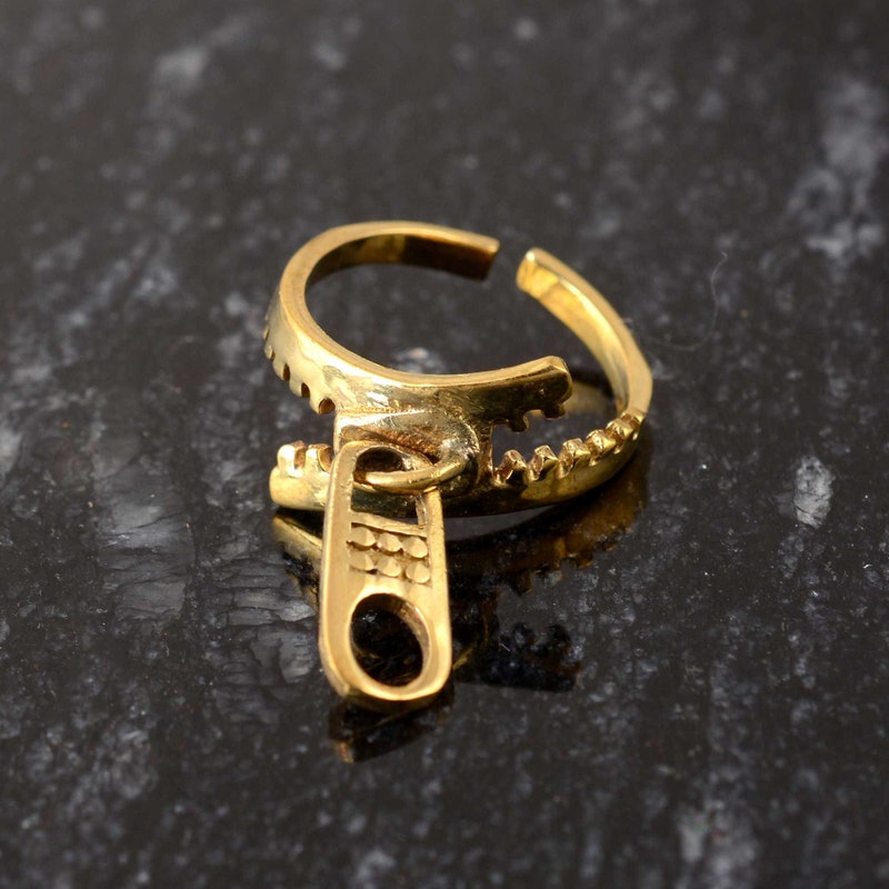 Zipper Ring - Etsy
