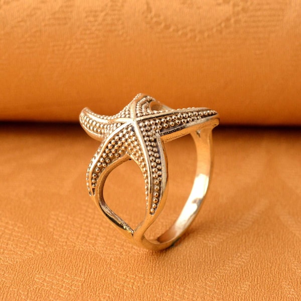 Starfish Ring - Etsy
