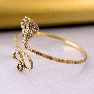 Snake Spiral Upper Arm Cuff Armlet | Armband Bangle Bracelet Men Women ...