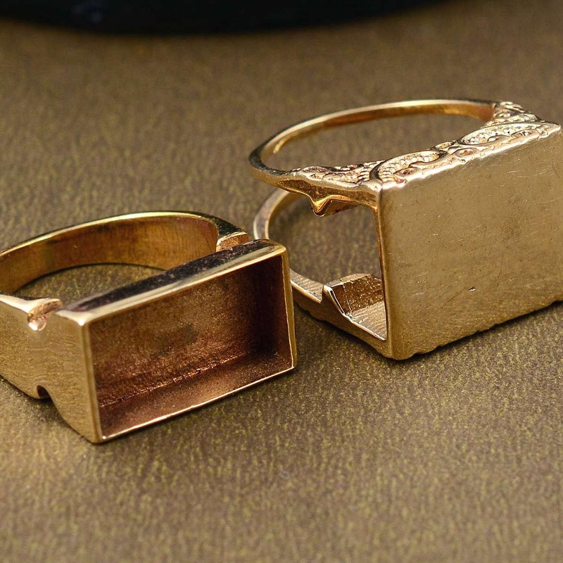 Secret Compartment Ring - Etsy