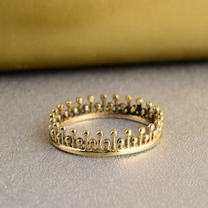 Crown Ring Set, Princess Crown Ring, Sleeping Beauty Crown Ring, Cute ...