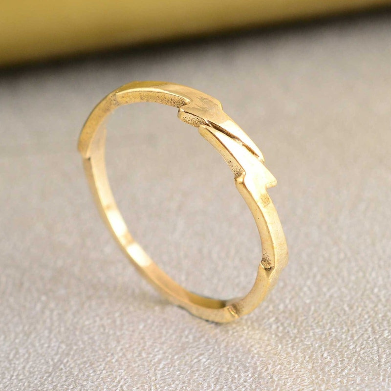 Lightning Ring - Etsy