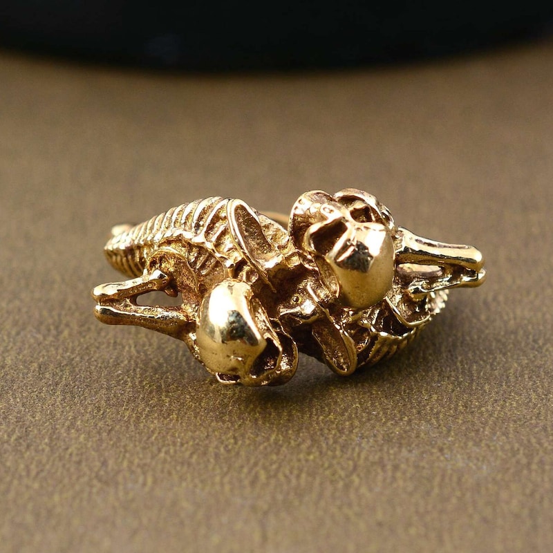 Skeleton Ring - Etsy