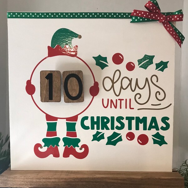 Days Until Christmas Svg - Etsy