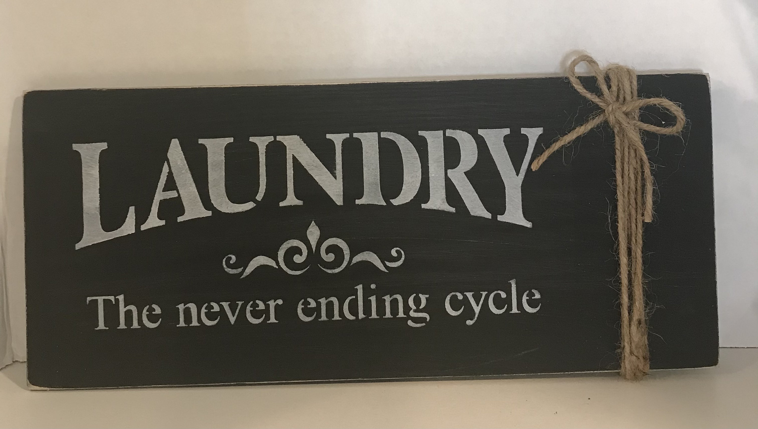 Wood Laundry Room Sign Funny Laundry Sign Stenciled Laundry - Etsy