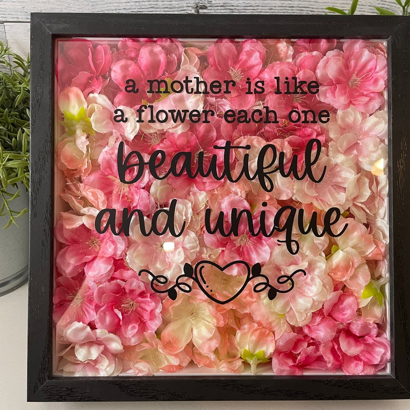 Mother Shadow Box - Etsy