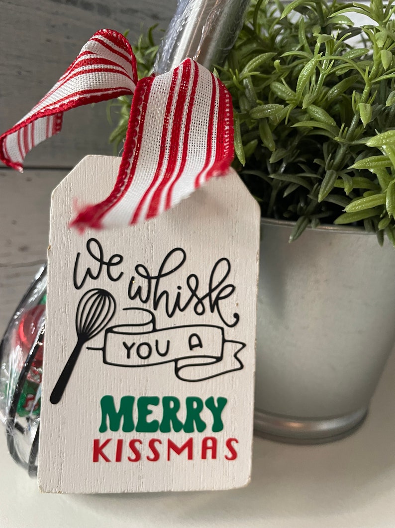 We Whisk You A Merry Kissmas, Fun Christmas Whisk, Chocolate Kisses ...