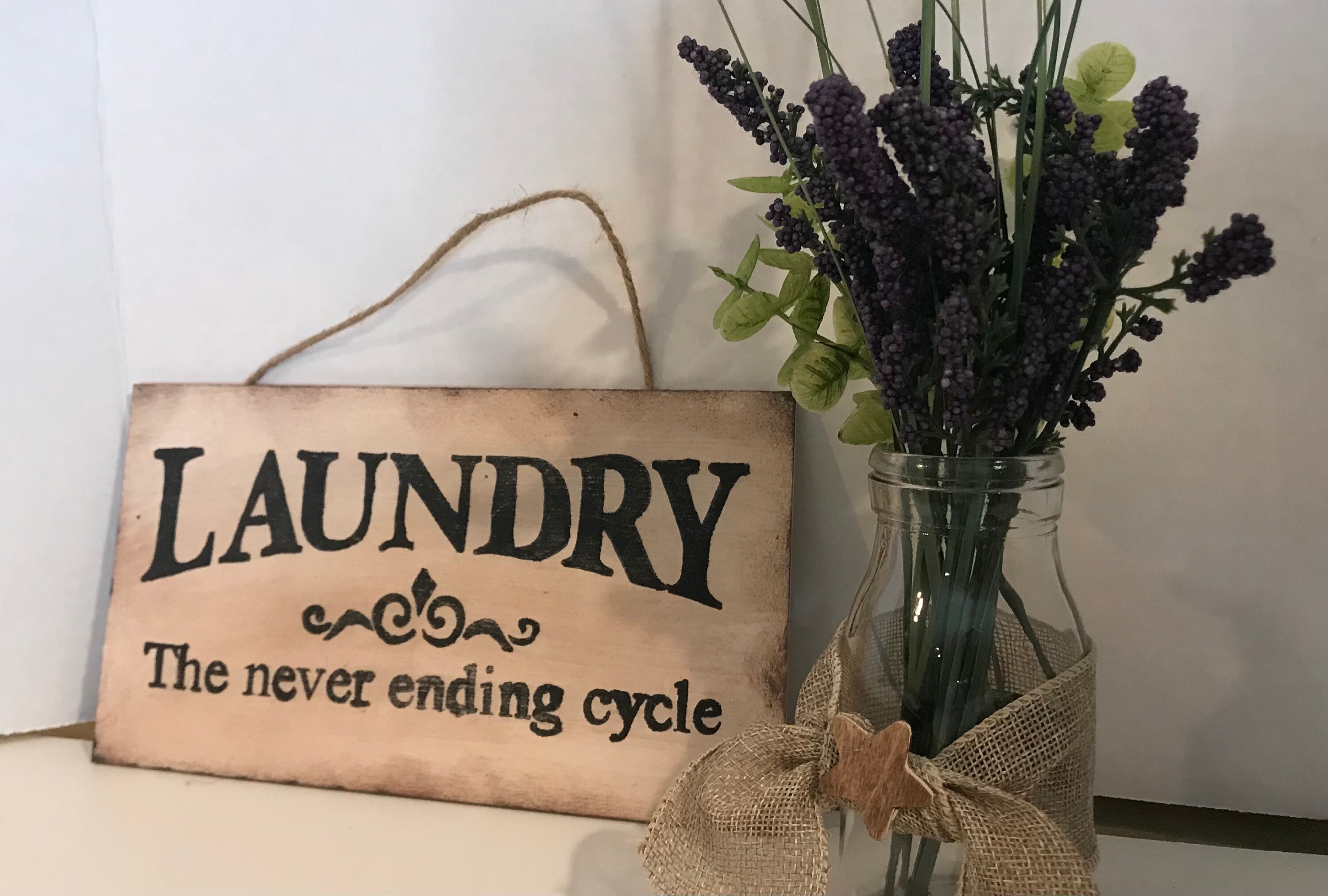 Wood Laundry Room Sign Funny Laundry Sign Stenciled Laundry | Etsy