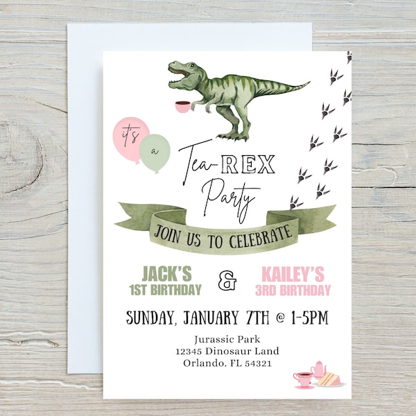 Tea Rex - Etsy