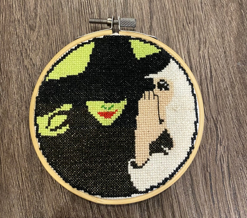 Wicked Cross Stitch Pattern - Etsy