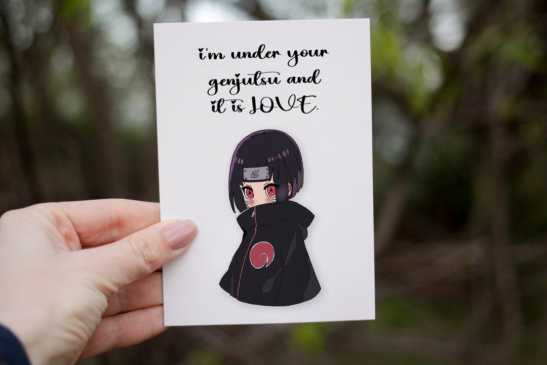 Anime Love Card, Anime Card, Digital Anime Card - Etsy
