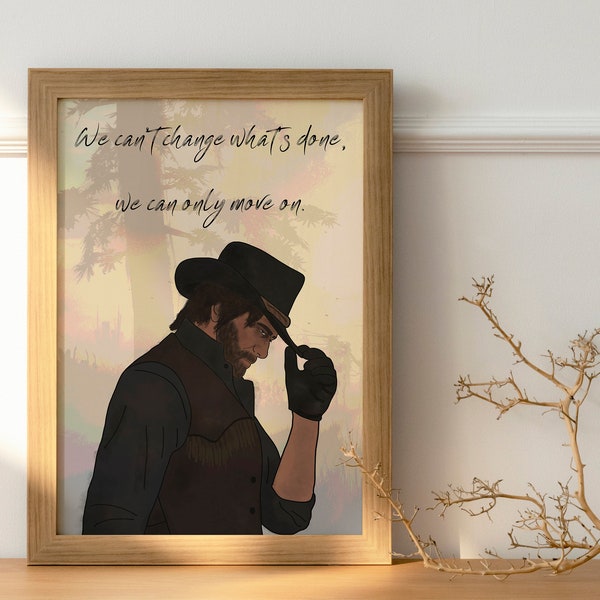 Arthur Morgan Poster - Etsy