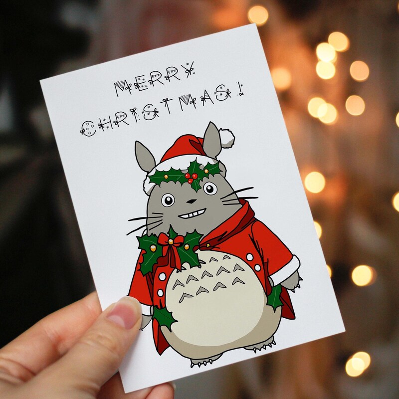 Totoro Christmas - Etsy