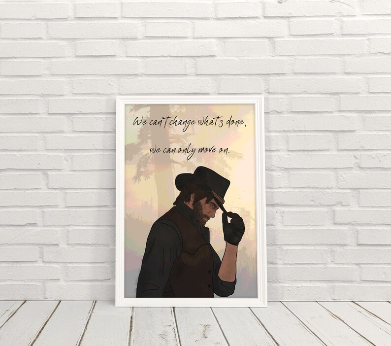Arthur Morgan Poster Red Dead Redemption Art RDR2 Poster - Etsy