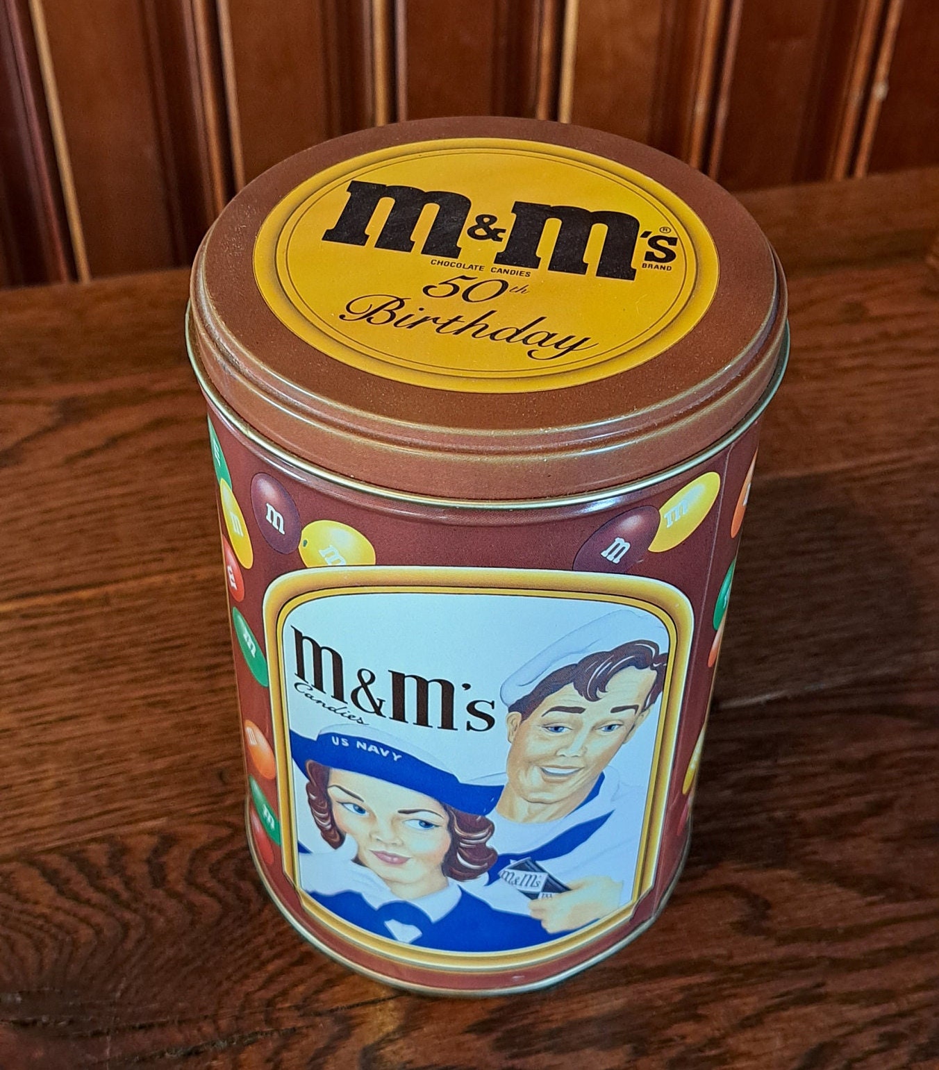 Vintage Tin M M's 50th Anniversary Collectible M M Plain 1990 - Etsy