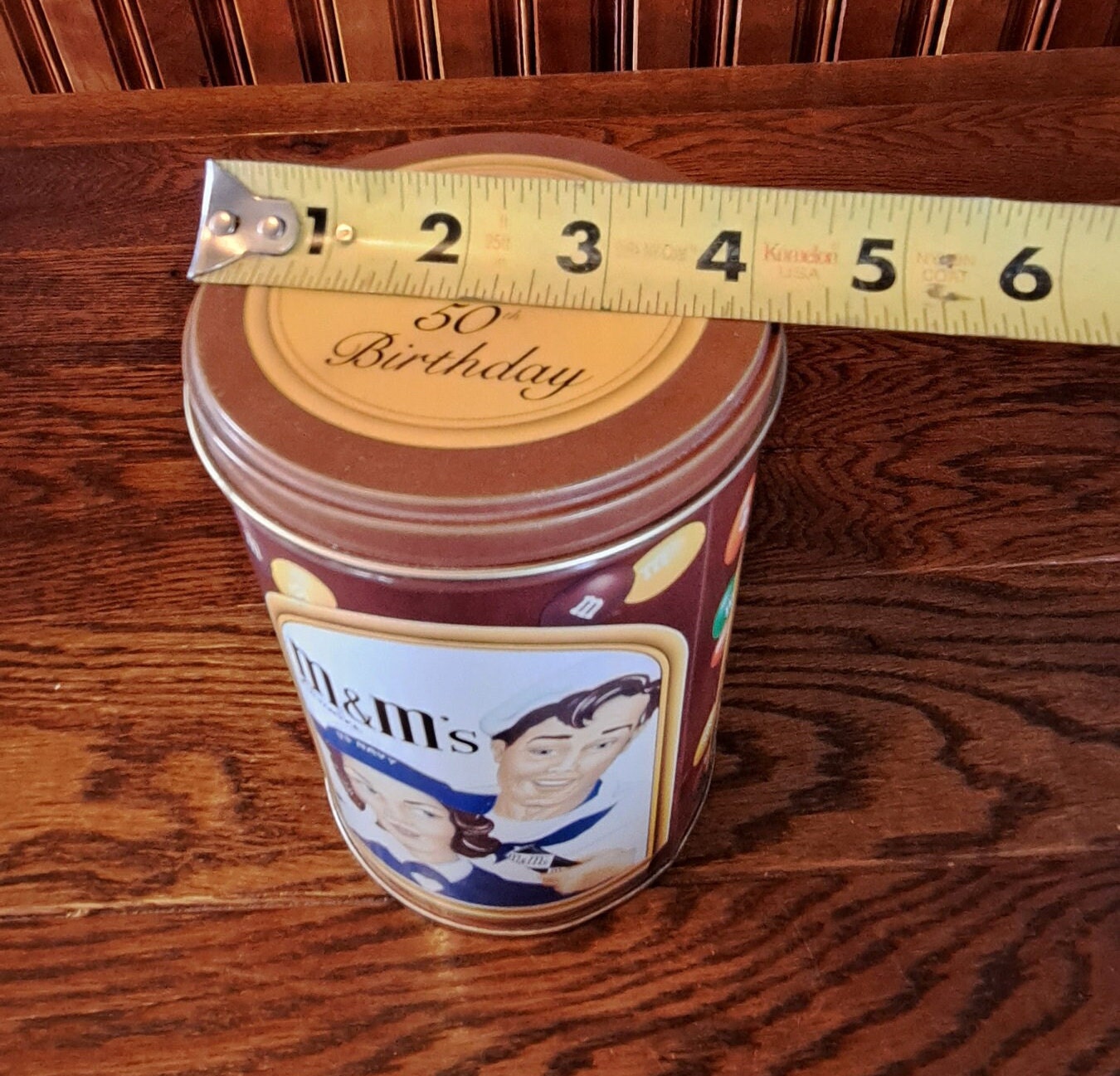 Vintage Tin M M's 50th Anniversary Collectible M M Plain 1990 - Etsy