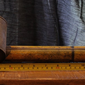 Antique Fly Ded Hand Pump Insect Sprayer With Metal Can & Wood Handle ...