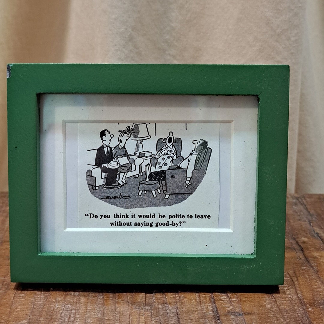 Framed Comic Funny - Etsy