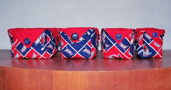 4-piece Set Nesting Boxes Quilted Box Set Quilted Fabric - Etsy