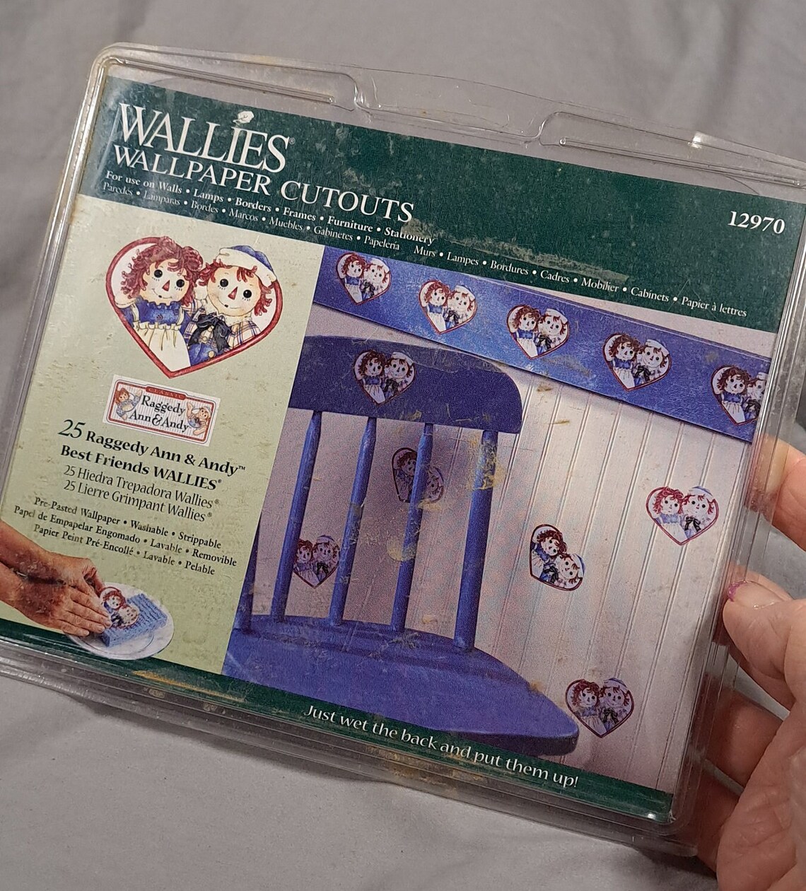 20 Raggedy Ann & Andy Best Friends Wallies Wallpaper Cutouts Wall Decor ...