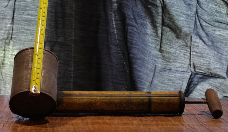 Antique Fly Ded Hand Pump Insect Sprayer With Metal Can & Wood - Etsy