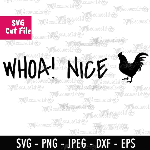 Whoa Nice Toilet Lid Hidden Message Rooster Joke Humor - Etsy