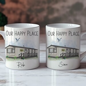 Personalised Static Caravan Mugs - Gifts for Caravan Owners - Choose ...