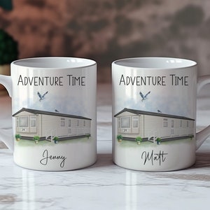 Personalised Static Caravan Mugs - Gifts for Caravan Owners - Choose ...