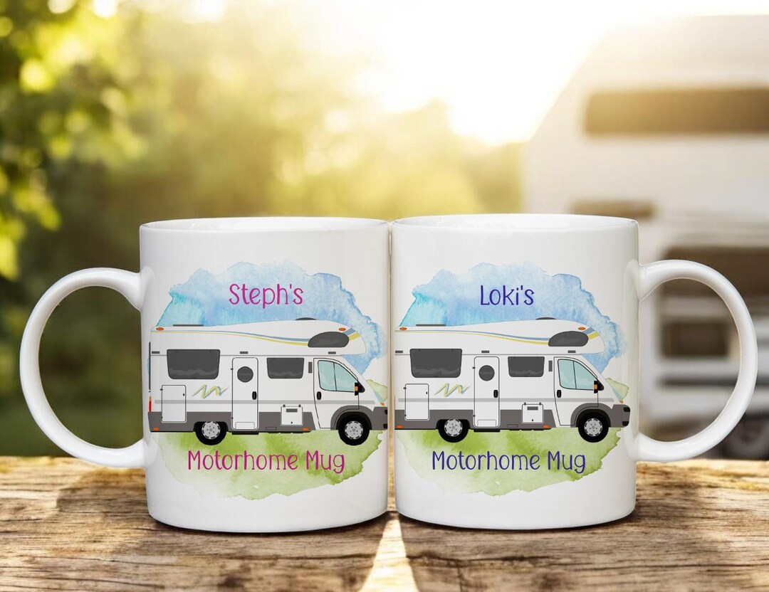 Personalised Motorhome Mugs - Gifts for Motor Home Lovers - Motor Home ...