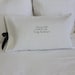 Personalized Gifts, Hand Embroidered Pillow, Custom Quote or Message ...