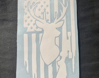 CHASING TAIL Dogs Running Deer VINYL Decal Sticker Diesel - Etsy