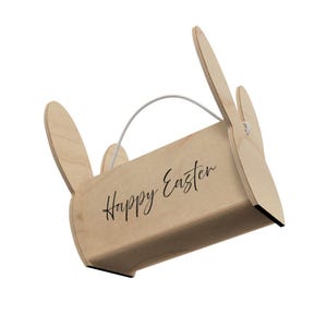 Easter Egg Basket - CNC Digital File - Etsy