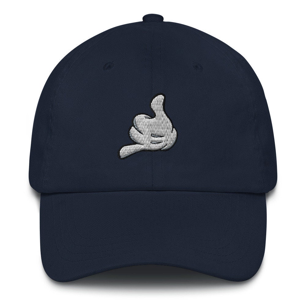 Cartoon Shaka Dad Hat Hang Loose Baseball Hat Embroidered - Etsy